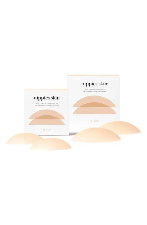 NIPPIES By Bristols Six Skin Reusable Adhesive Nipple Covers - Creme