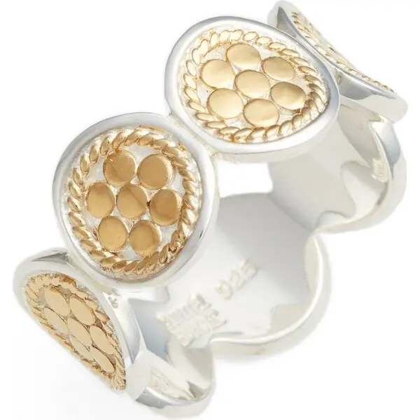 Anna Beck Signature Multi Disc Band Ring - Gold