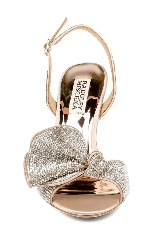 Badgley Mischka Rennie Embellished Slingback Sandal