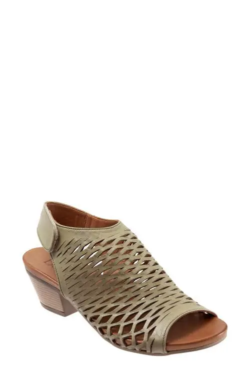 BUENO Lacey Slingback Sandal - Sage Leather