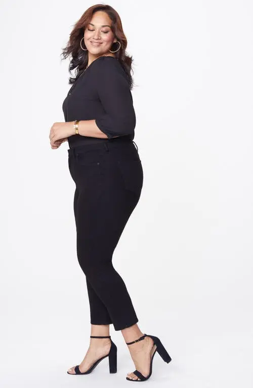 NYDJ Sheri Slim Leg Jeans - Black