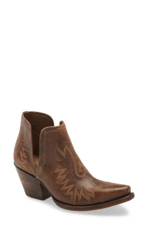 Ariat Dixon Bootie - Naturally Distressed Brown