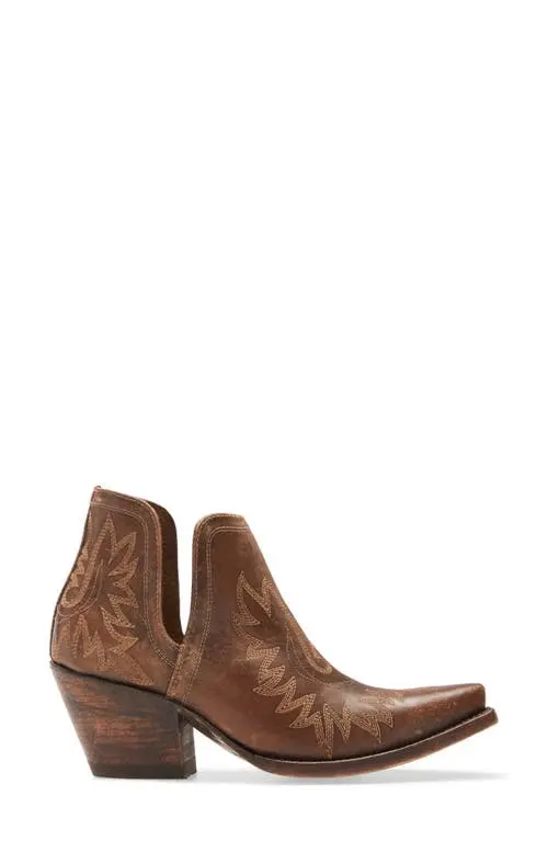 Ariat Dixon Bootie - Naturally Distressed Brown