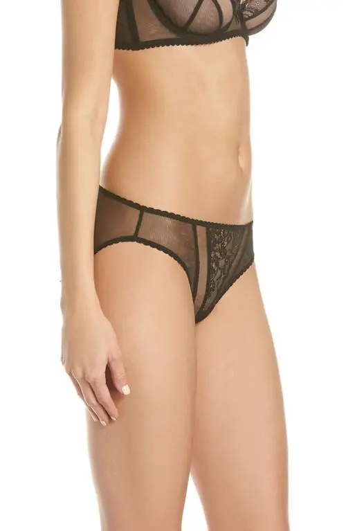 DITA VON TEESE Muse Lace Bikini - Black