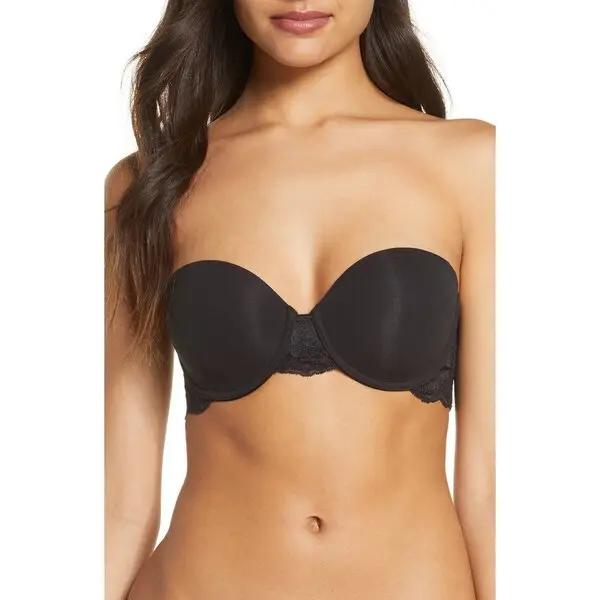 SKARLETT BLUE Strut Convertible Strapless Underwire Bra - Black