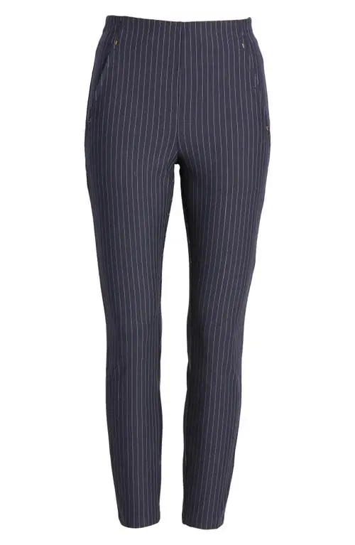 Hue Pinstripe Ponte Skimmer Leggings