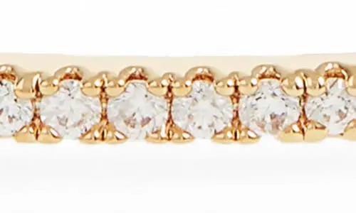 Nordstrom Cubic Zirconia Bangle - Clear- Gold