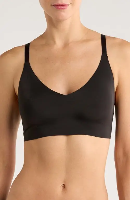 TRUE & CO The True Body Triangle Convertible Strap Bralette - Black