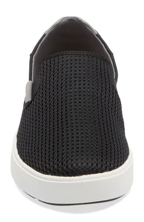 Olukai Lae'ahi Slip-on Sneaker - Black/black