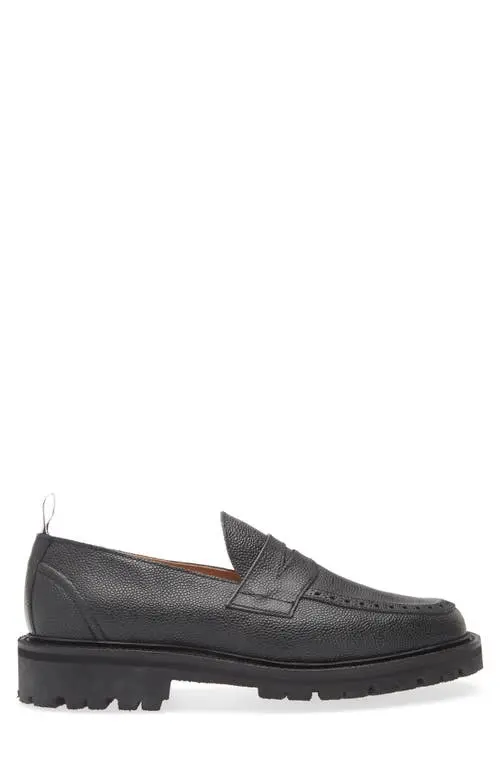 Thom Browne Penny Loafer - Black
