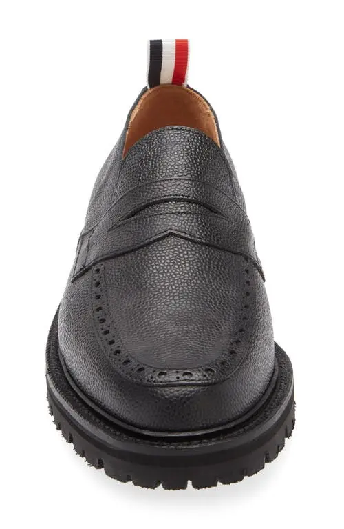 Thom Browne Penny Loafer - Black