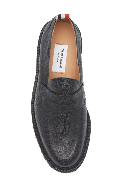 Thom Browne Penny Loafer - Black