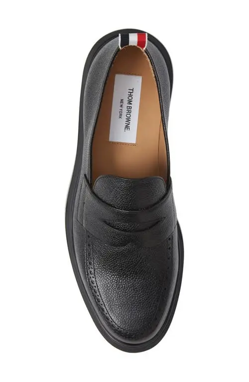Thom Browne Penny Loafer - Black