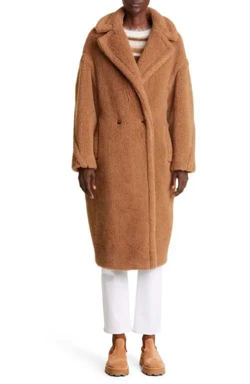 Max Mara Teddy Bear Icon Coat - Camel