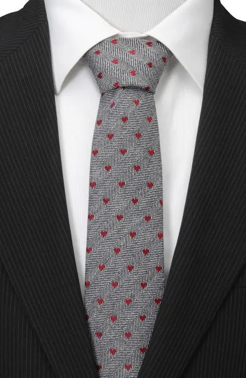 CUFFLINKS, INC. Herringbone Linen Neck Tie