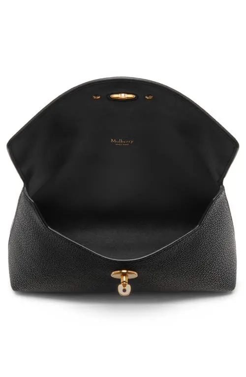 Mulberry Darley Leather Cosmetics Pouch - Black