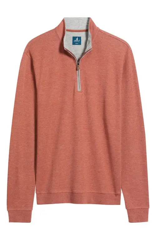 Johnnie-o Sully Quarter Zip Pullover - Canyon
