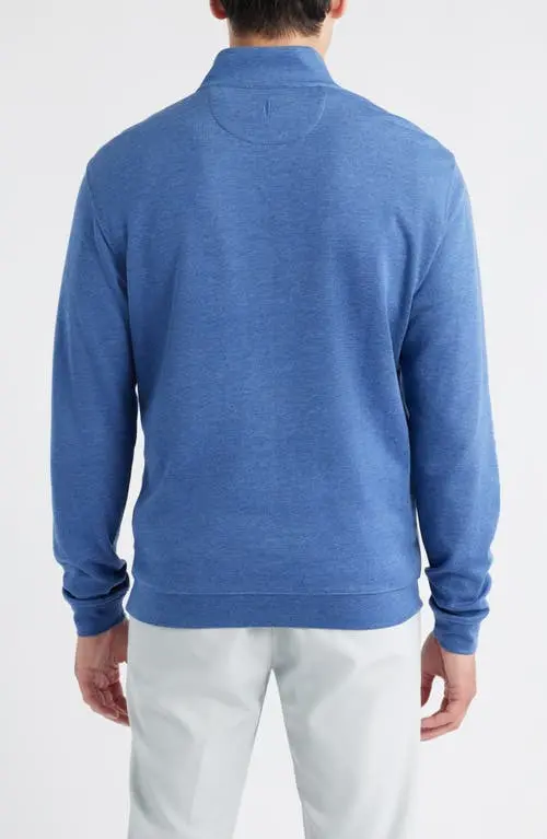 Johnnie-o Sully Quarter Zip Pullover - Sapphire