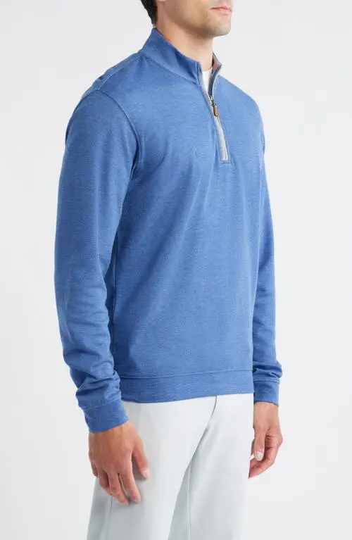Johnnie-o Sully Quarter Zip Pullover - Sapphire