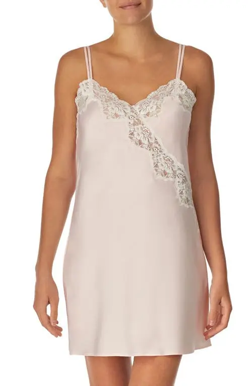Ralph Lauren Double Strap Lace Chemise - Pink