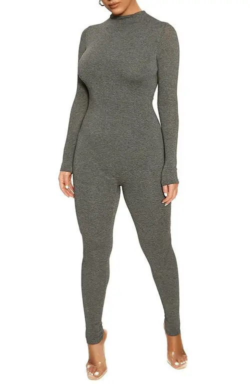 Naked Wardrobe Nw Jumpsuit - Charcoal