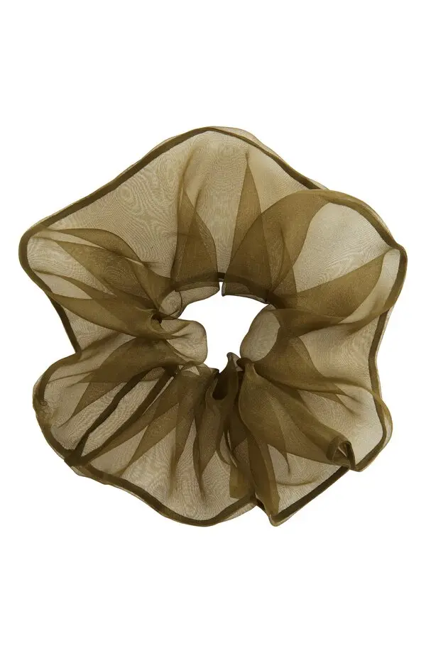 SOPHIE BUHAI Oversize Silk Organza Scrunchie