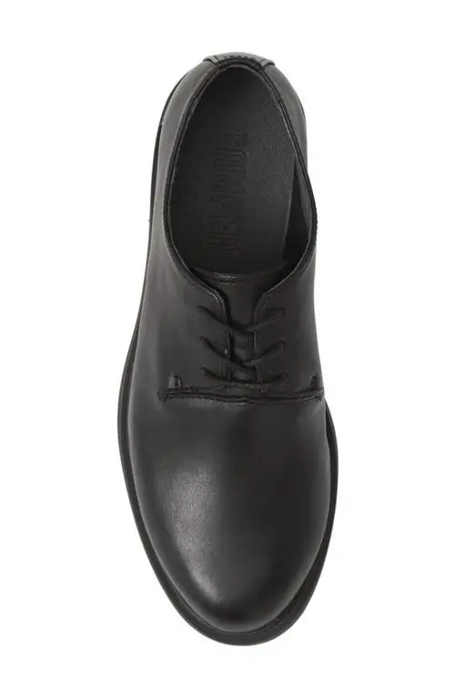Camper Iman Wholecut Shoes - Black Leather