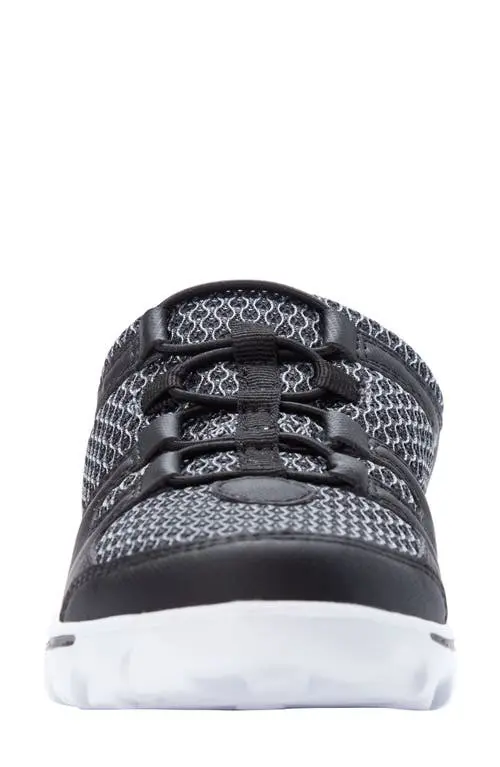 PROPET Travelactiv Mesh Slide Sneaker - Black