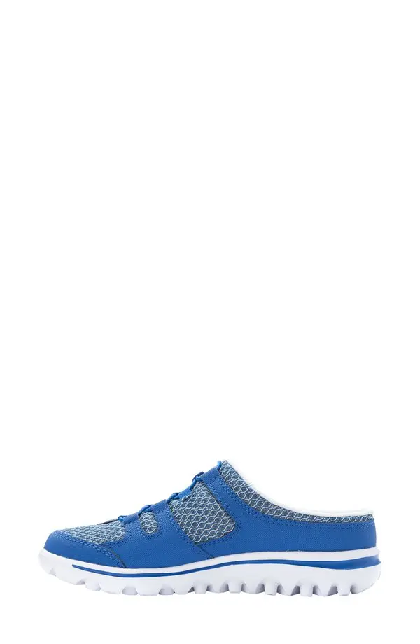 PROPET Travelactiv Mesh Slide Sneaker - Blue Fabric