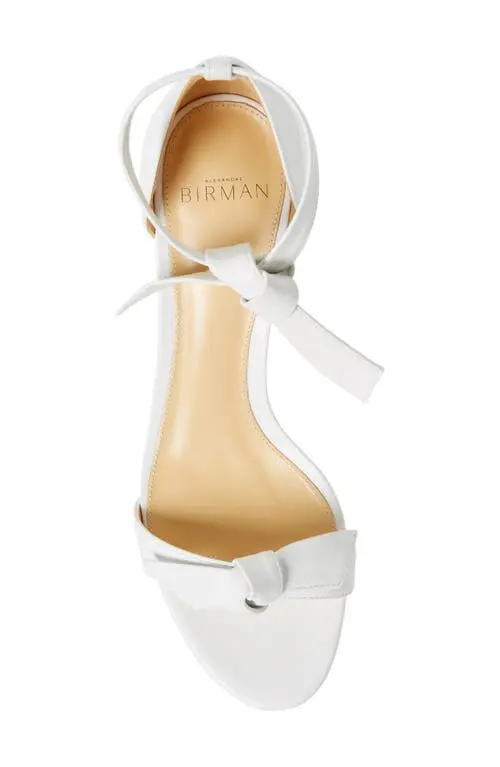ALEXANDRE BIRMAN Clarita Block Heel Sandal - White