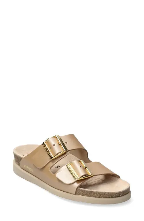 Mephisto Hester Slide Sandal - Platinum