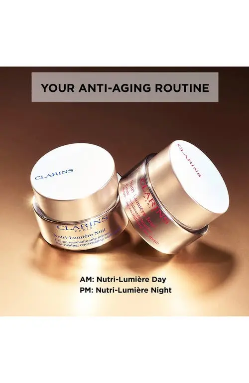 Clarins Nutri-lumière Anti-aging & Nourishing Day Moisturizer - No Color