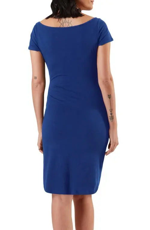 princess polly baby blue dress Marta Maternity Dress - Classic Navy