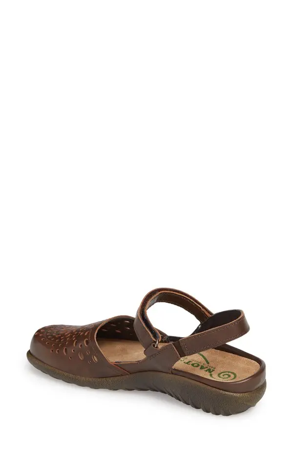 Naot Arataki Mary Jane - Pecan Brown Leather