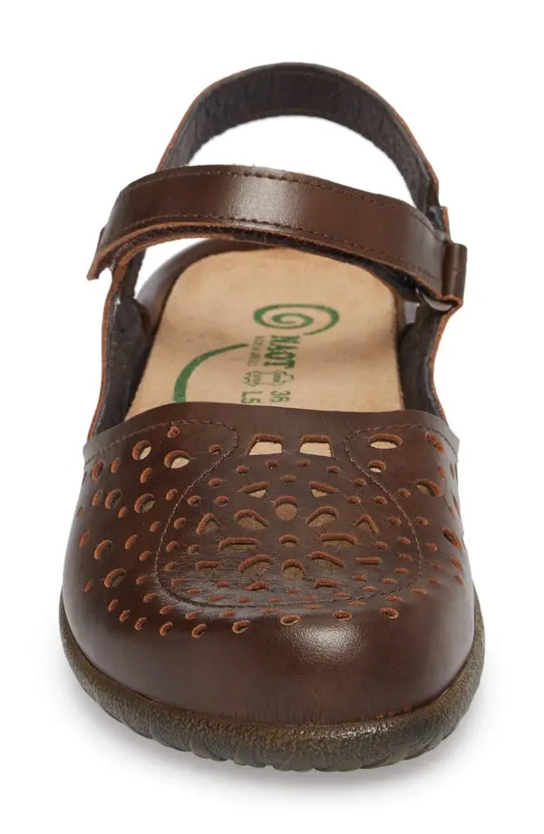 Naot Arataki Mary Jane - Pecan Brown Leather
