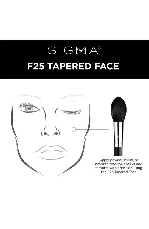 SIGMA BEAUTY F25 Tapered Face Brush