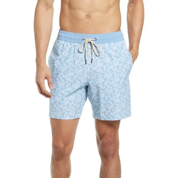 FAIR HARBOR The Bayberry Swim Trunks - Mist Seaweed