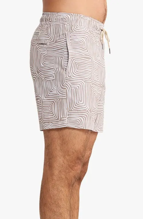 FAIR HARBOR The Bayberry Swim Trunks - Wavy Sands