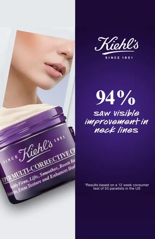 KIEHL'S SINCE 1851 Super Multi-corrective Anti-aging Face & Neck Cream - No Color
