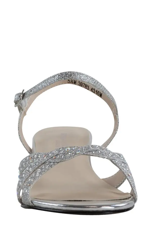 TOUCH UPS Lena Wedge Sandal - Silver