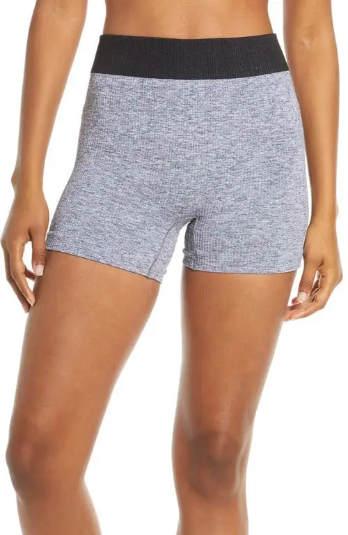 Free People Seamless Shorts - Heather Grey