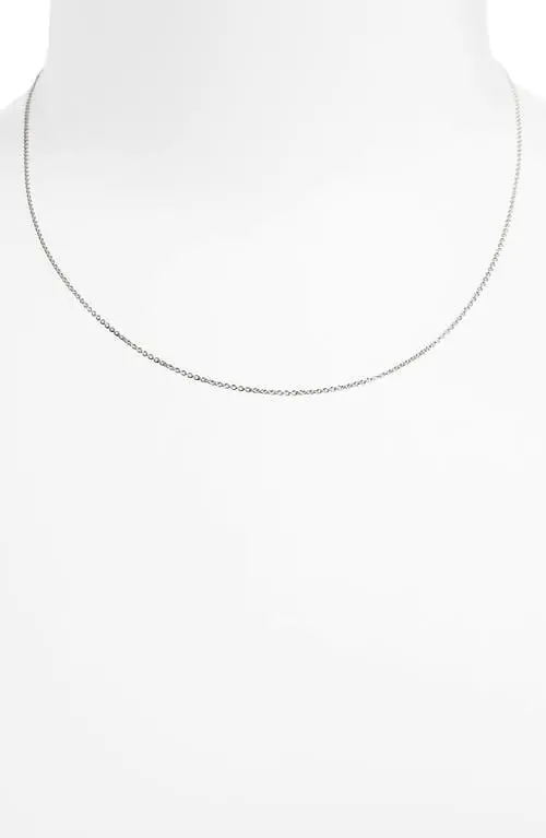 Monica Vinader Chain Link Necklace - Silver