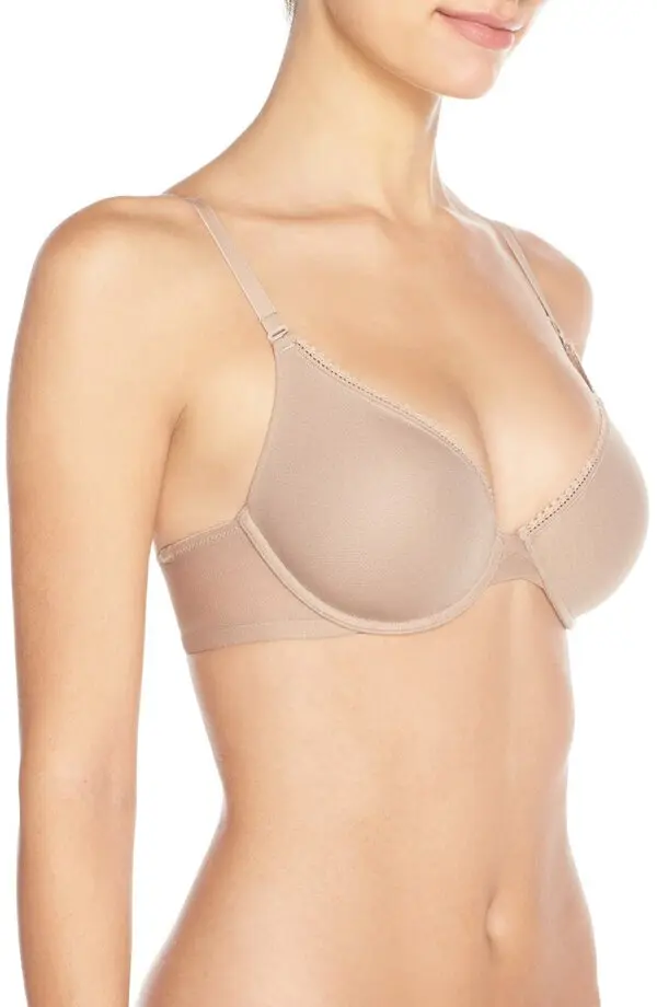 ON GOSSAMER Underwire Convertible T-shirt Bra - Mocha