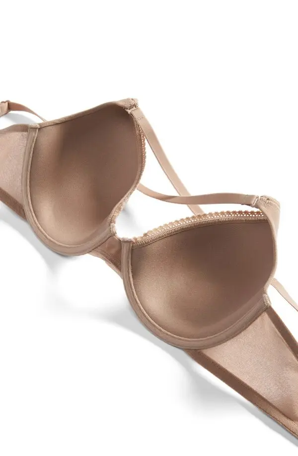 ON GOSSAMER Underwire Convertible T-shirt Bra - Mocha