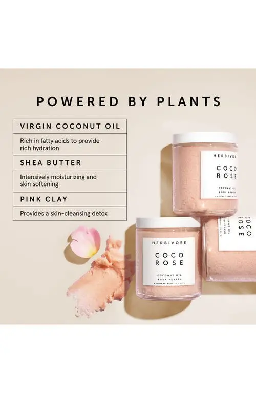 Herbivore Coco Rose Body Scrub