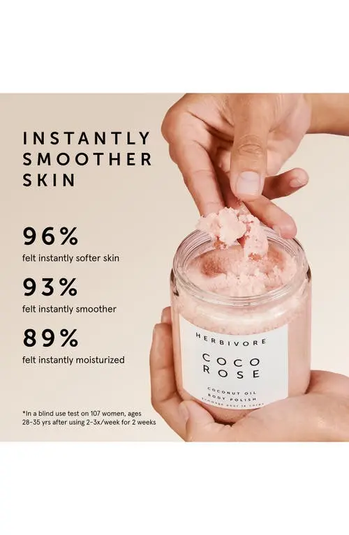Herbivore Coco Rose Body Scrub
