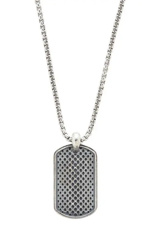 DEGS & SAL Dog Tag Pendant Necklace