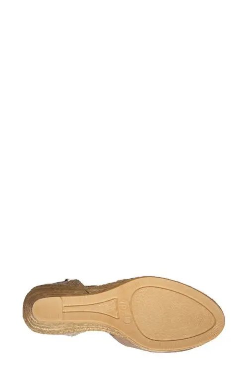 TONI PONS Lloret-5 Espadrille Wedge Sandal - Taupe