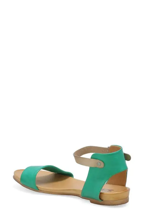 Miz Mooz Alanis Flat Sandal - Emerald