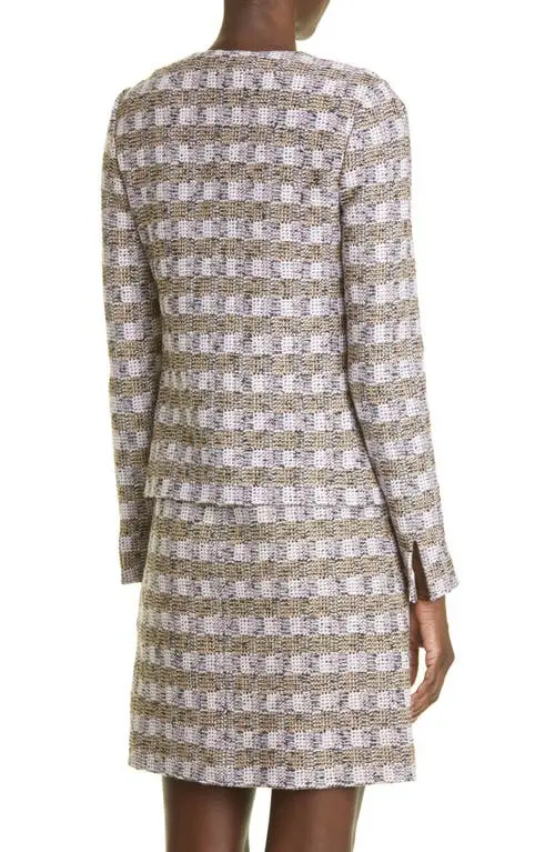 St. John Tweed-knit Jacket